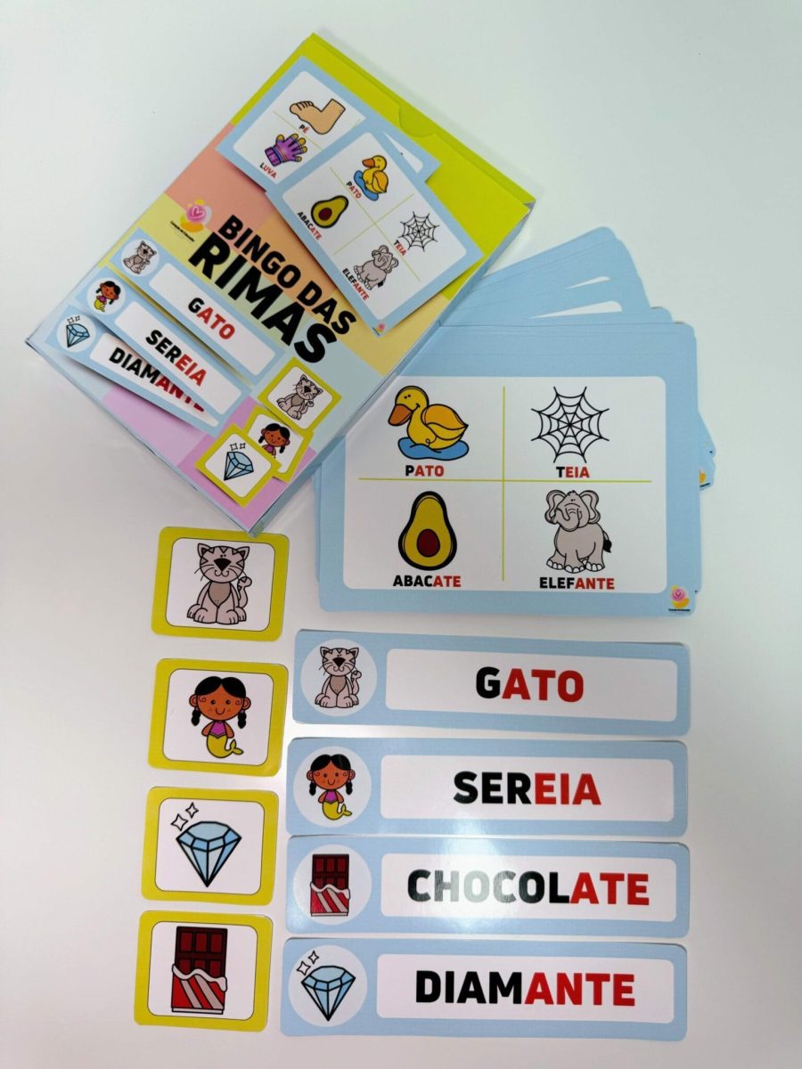 Bingo das Rimas • Pedagogia de Ideias
