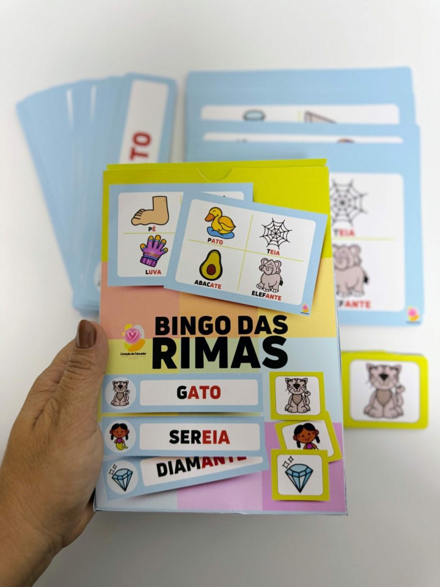 Bingo das Rimas • Pedagogia de Ideias