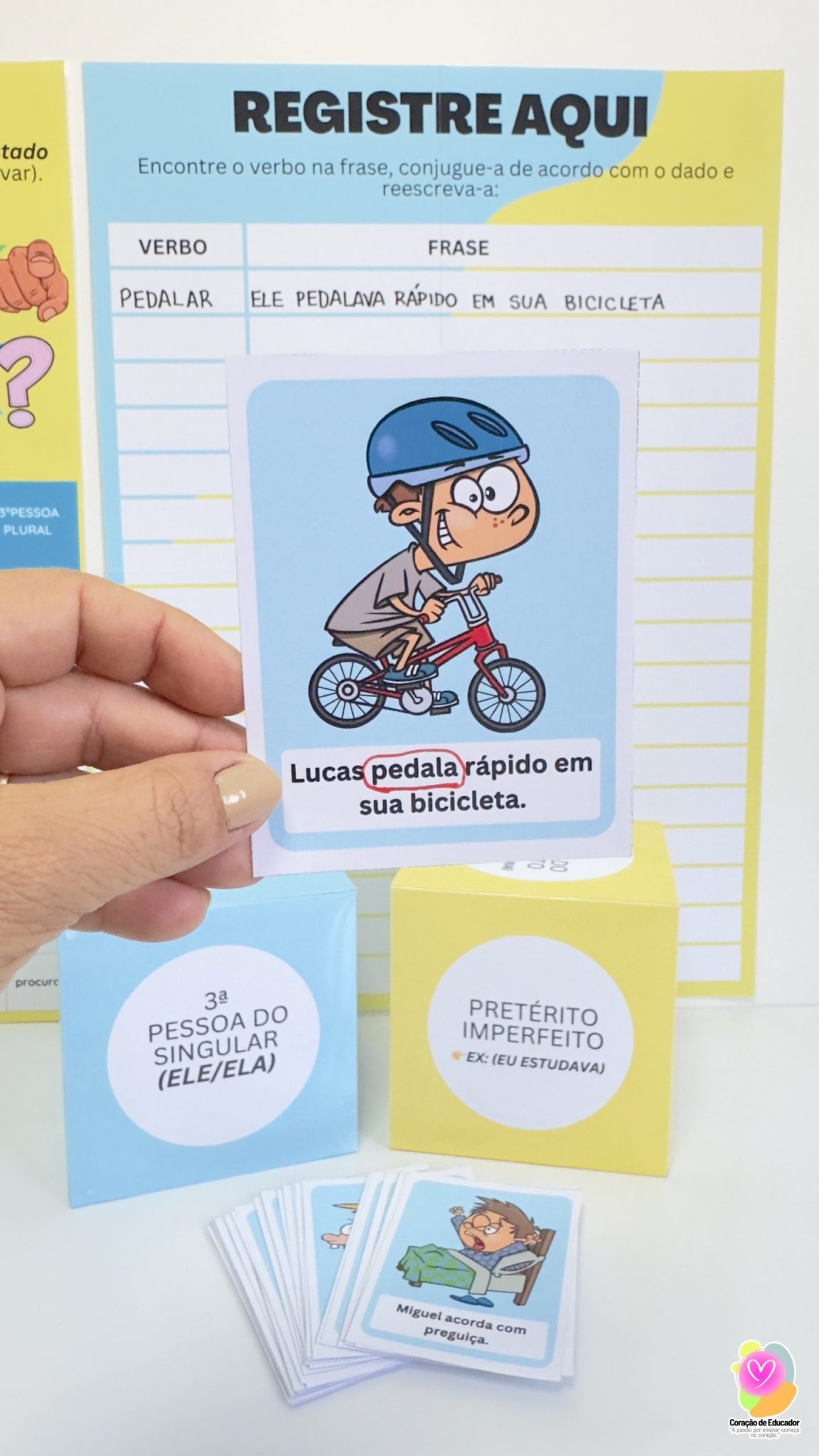 Dado dos Verbos • Pedagogia de Ideias