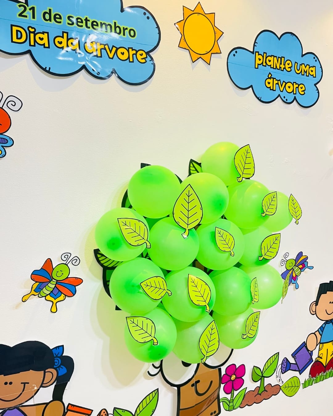 Painel Dia da Árvore • Pedagogia de Ideias