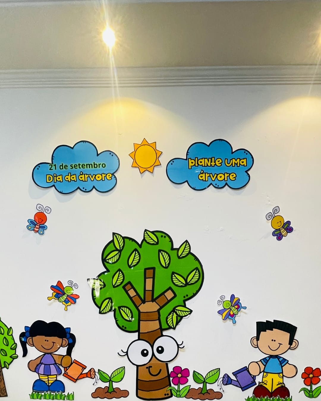 Painel Dia da Árvore • Pedagogia de Ideias